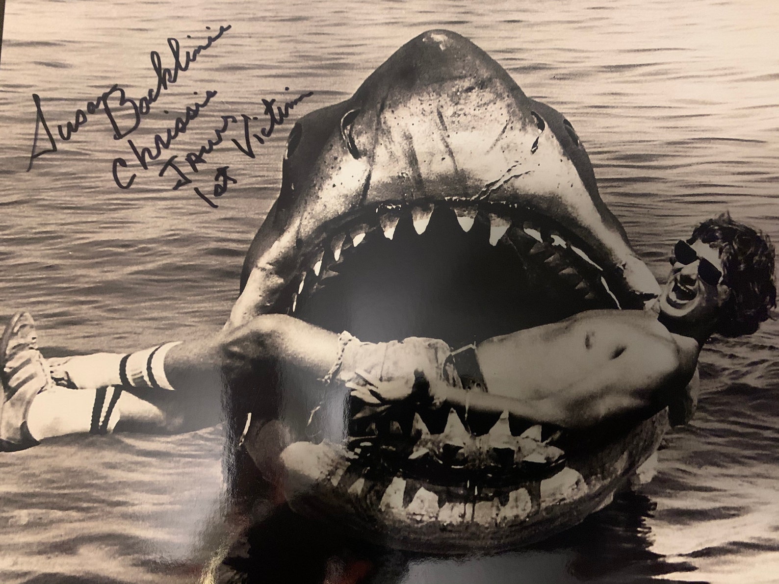 Autographed Jaws First Victim chrissy Susan Backlinie | Etsy