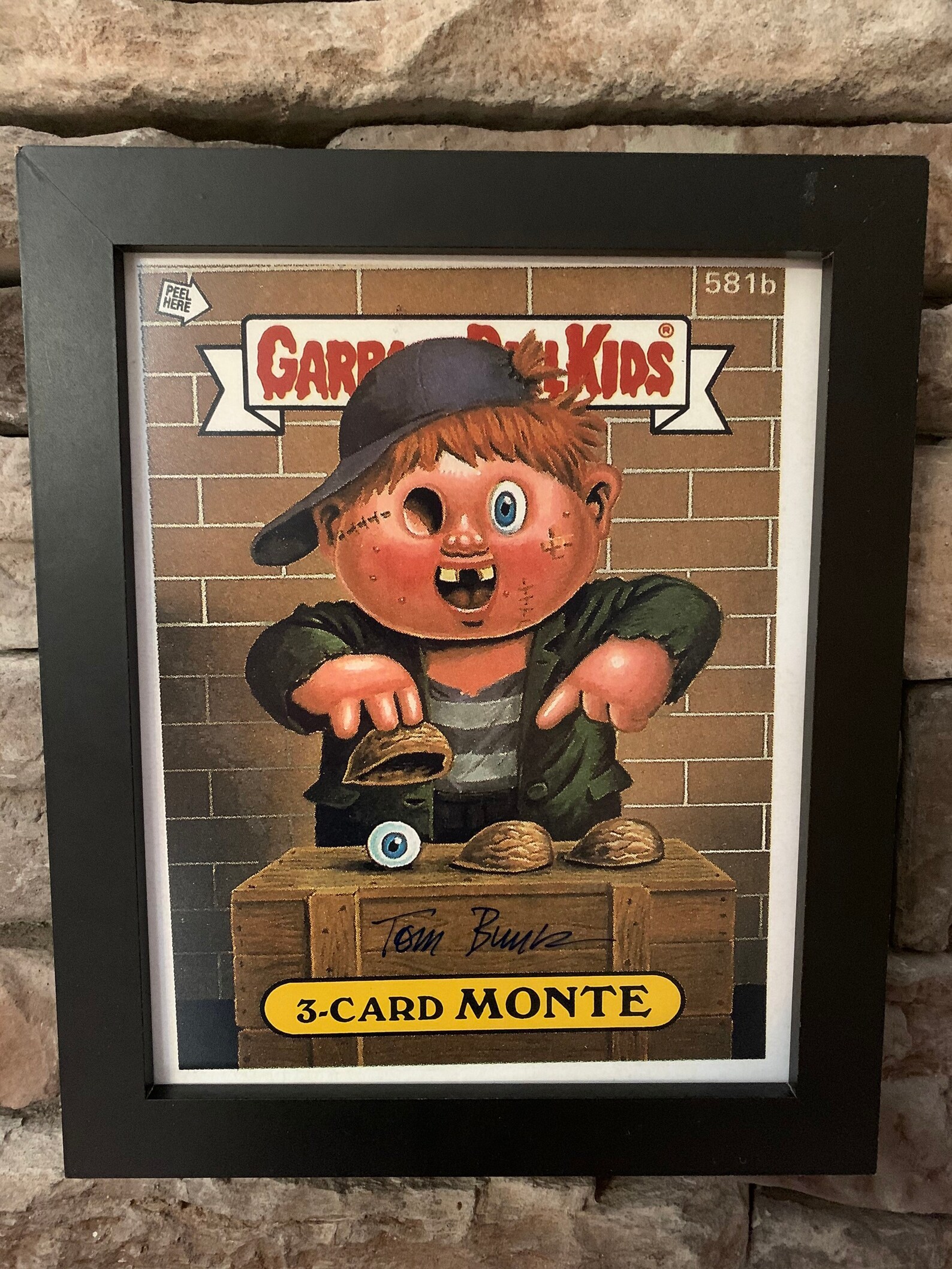 Autographed Tom Bunk Garbage Pail Kids Creator.8x10inch Framed - Etsy UK