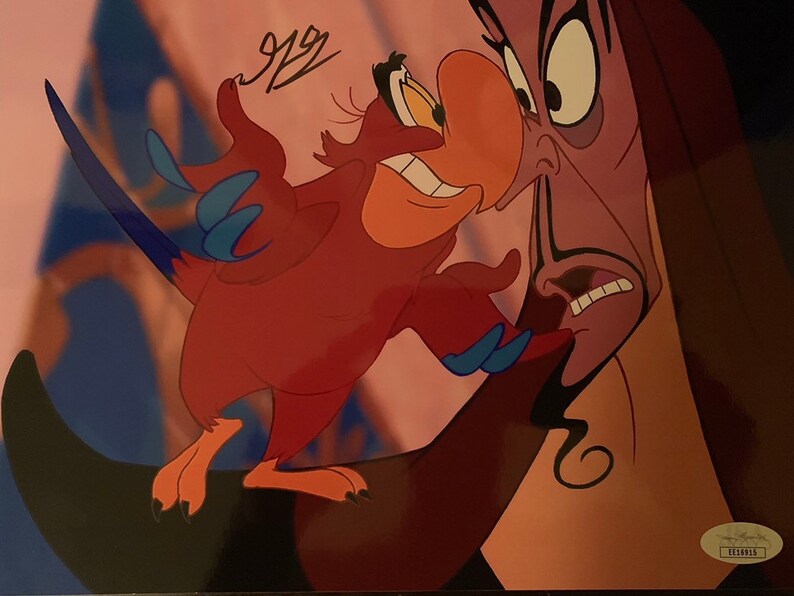 Autographed Gilbert Gottfried as Yago From Disneys Aladin. - Etsy