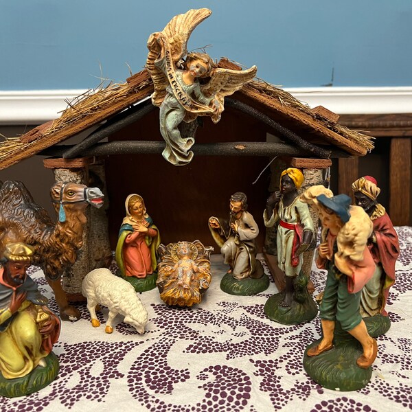 Vintage Nativity - Etsy