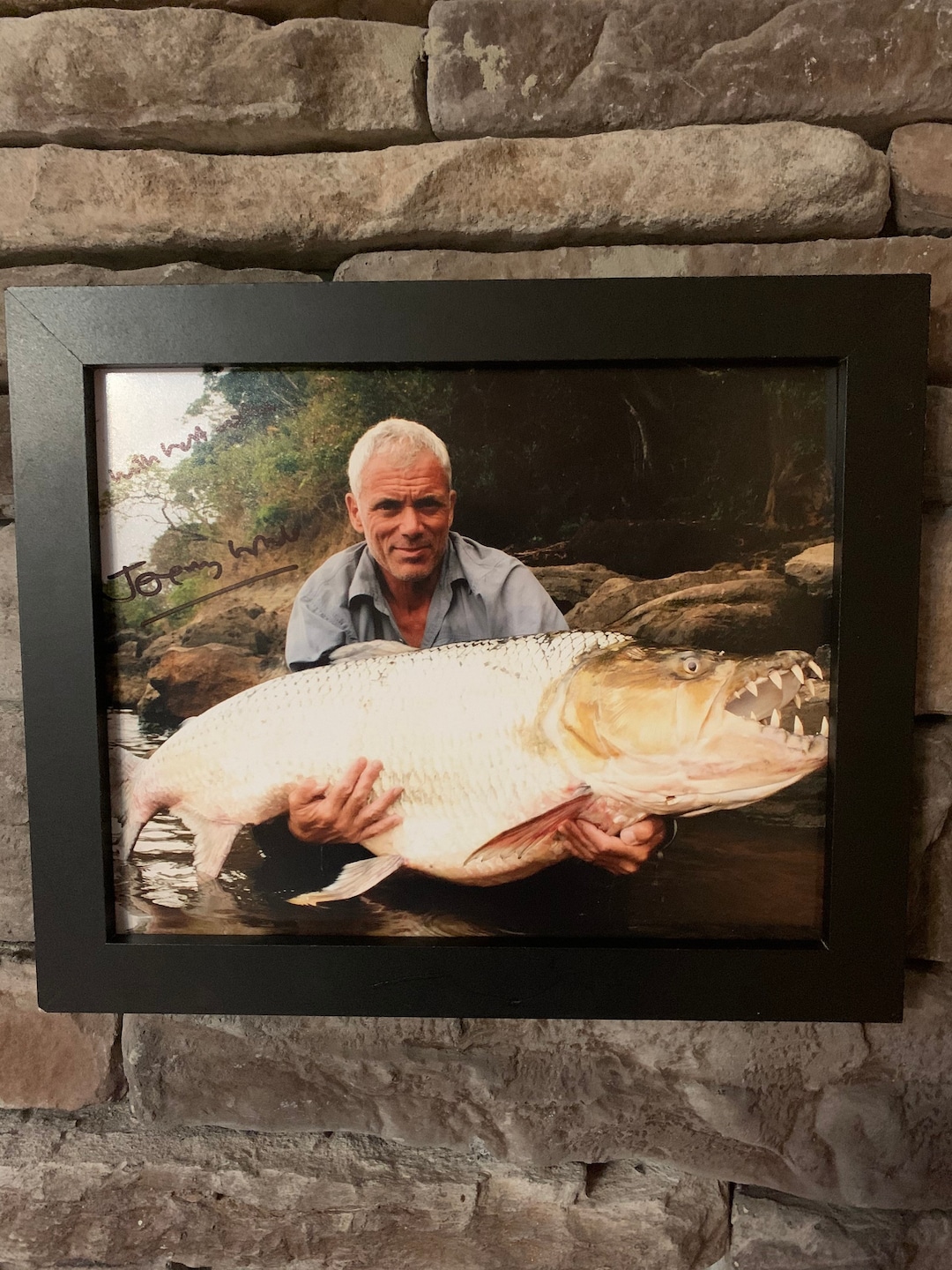 Autographed Jeremy Wade River Monsters 8x10inch Framed Photo - Etsy