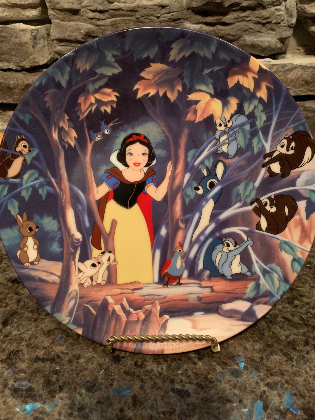 Disney/knowles Snow White A Surprise in the Clearing - Etsy