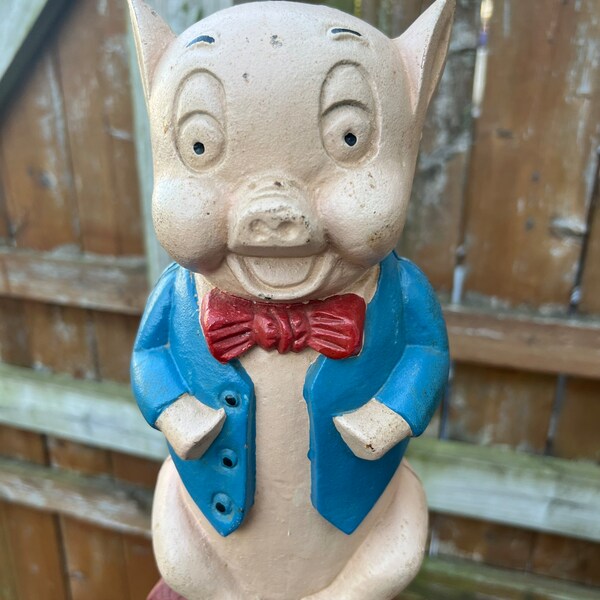 Cast Iron Pig - Etsy