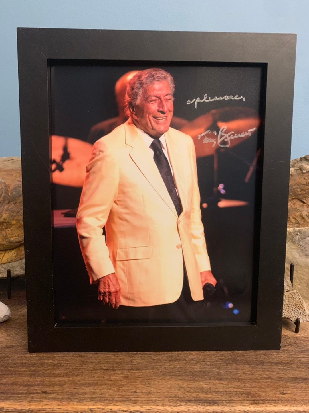 Autographed Tony Bennett Framed 8x10inch Photo With JSA COA. - Etsy
