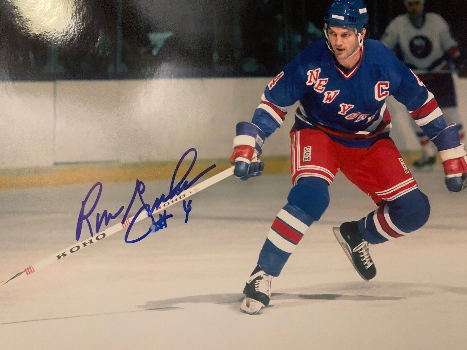 Autographed Ron Greschner 8x10inch Framed Photo With Coa. - Etsy Hong Kong
