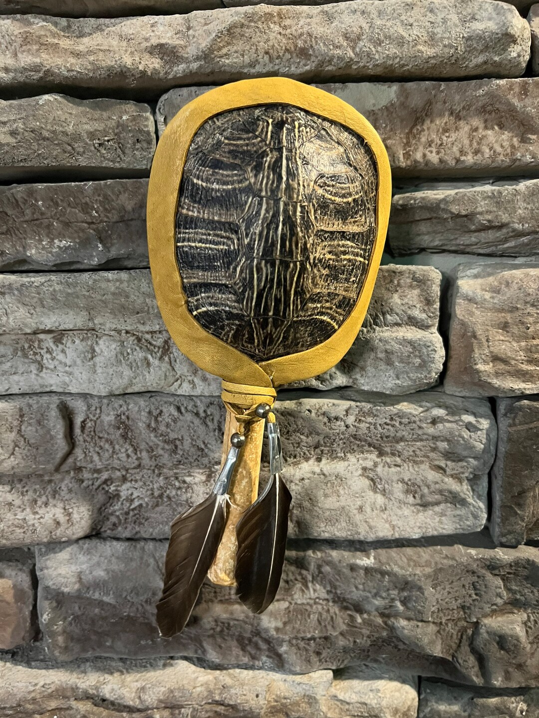 Vintage Handmade Cherokee Indian Turtle Shell Rattle With Deer - Etsy