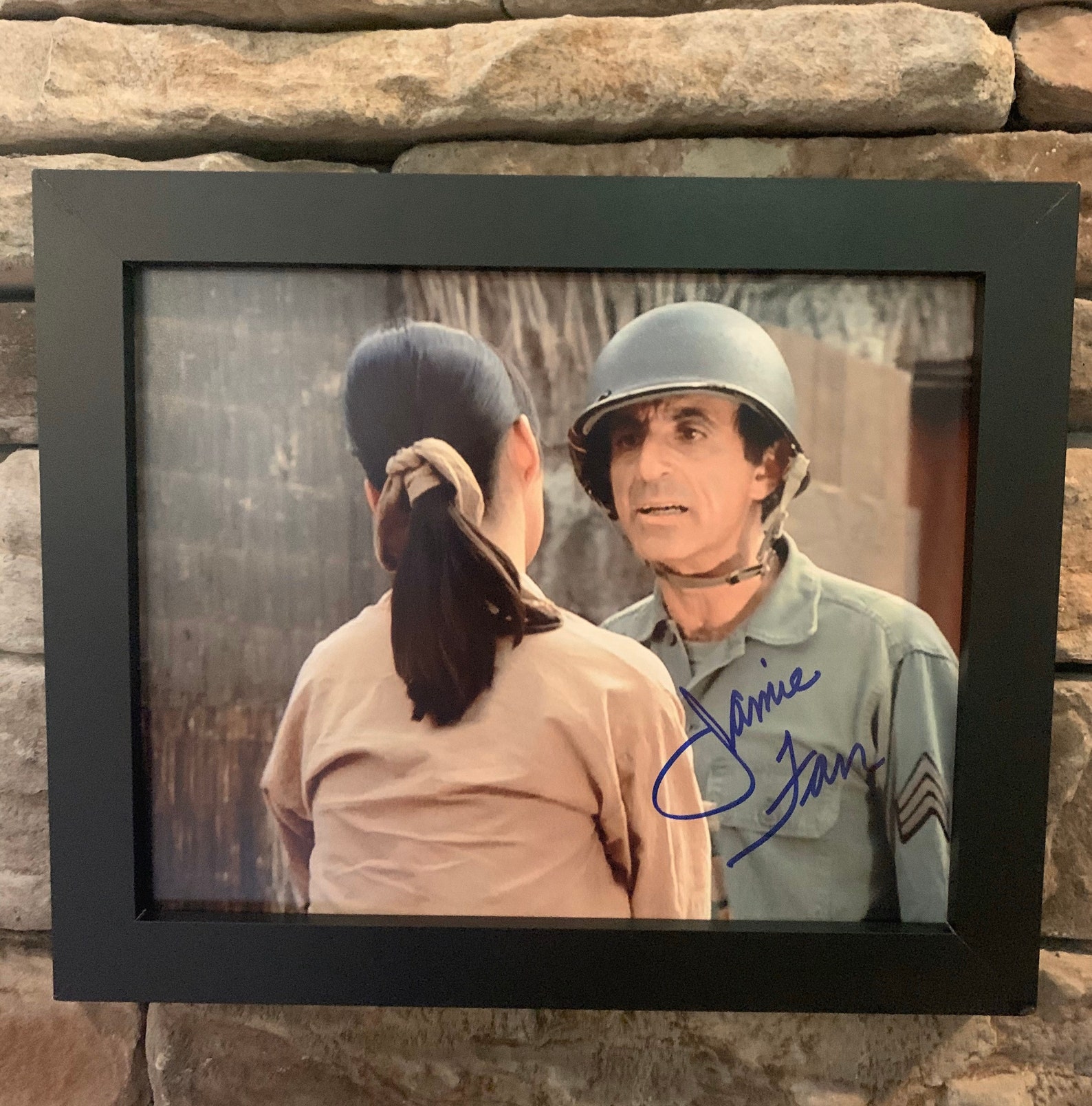 Autographed Jamie Farr as Maxwell Klinger on MASH. Framed - Etsy