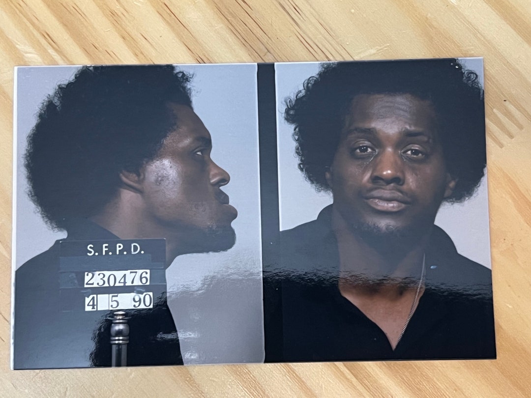 Vintage 1990s Mugshot From the San Francisco Police Department - Etsy