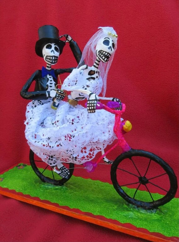 Mexican Skeleton Bride And Groom