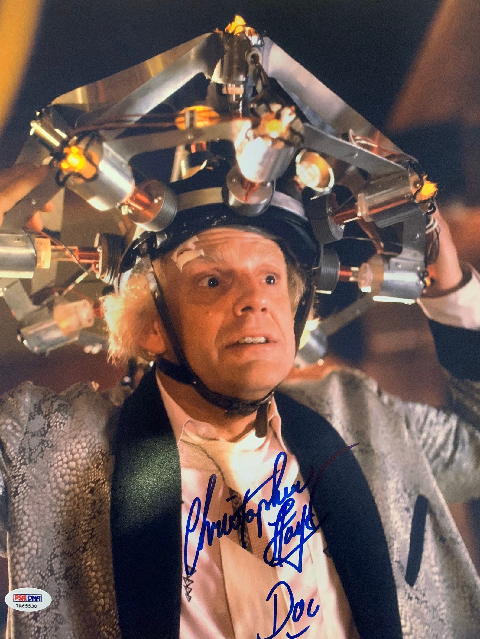 Autographed Christopher Lloyd Back To The Future 11x14inch | Etsy