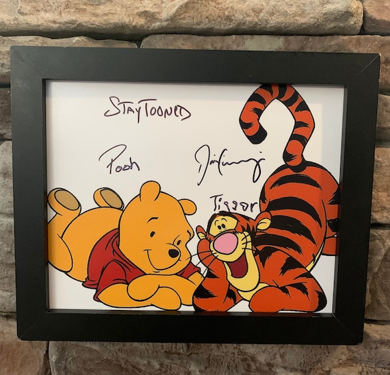 Tigger Autograph