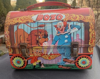 Bozo the Clown Lunch Box - Etsy