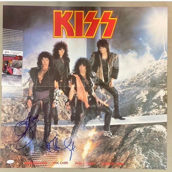 Kiss Band Poster - Etsy