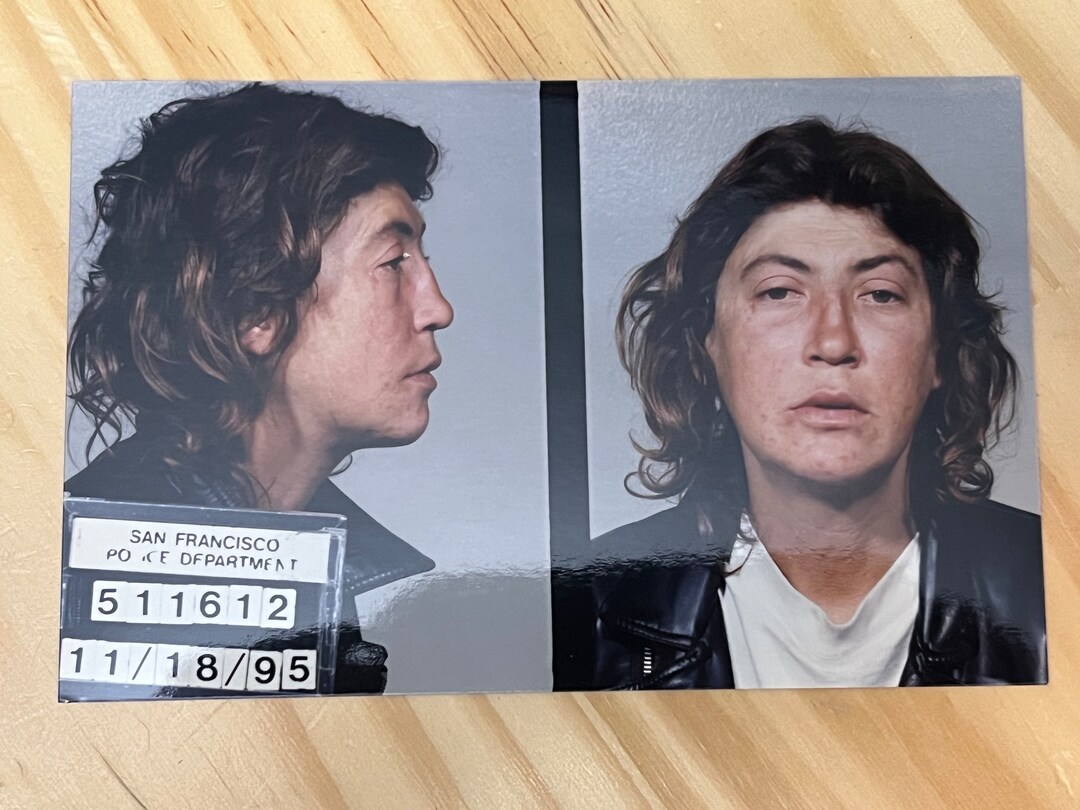 Vintage 1990s Mugshot From the San Francisco Police Department - Etsy