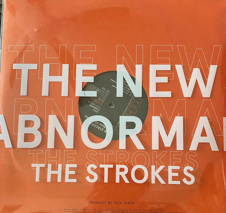 The New Abnormal the Strokes With Poster - Etsy