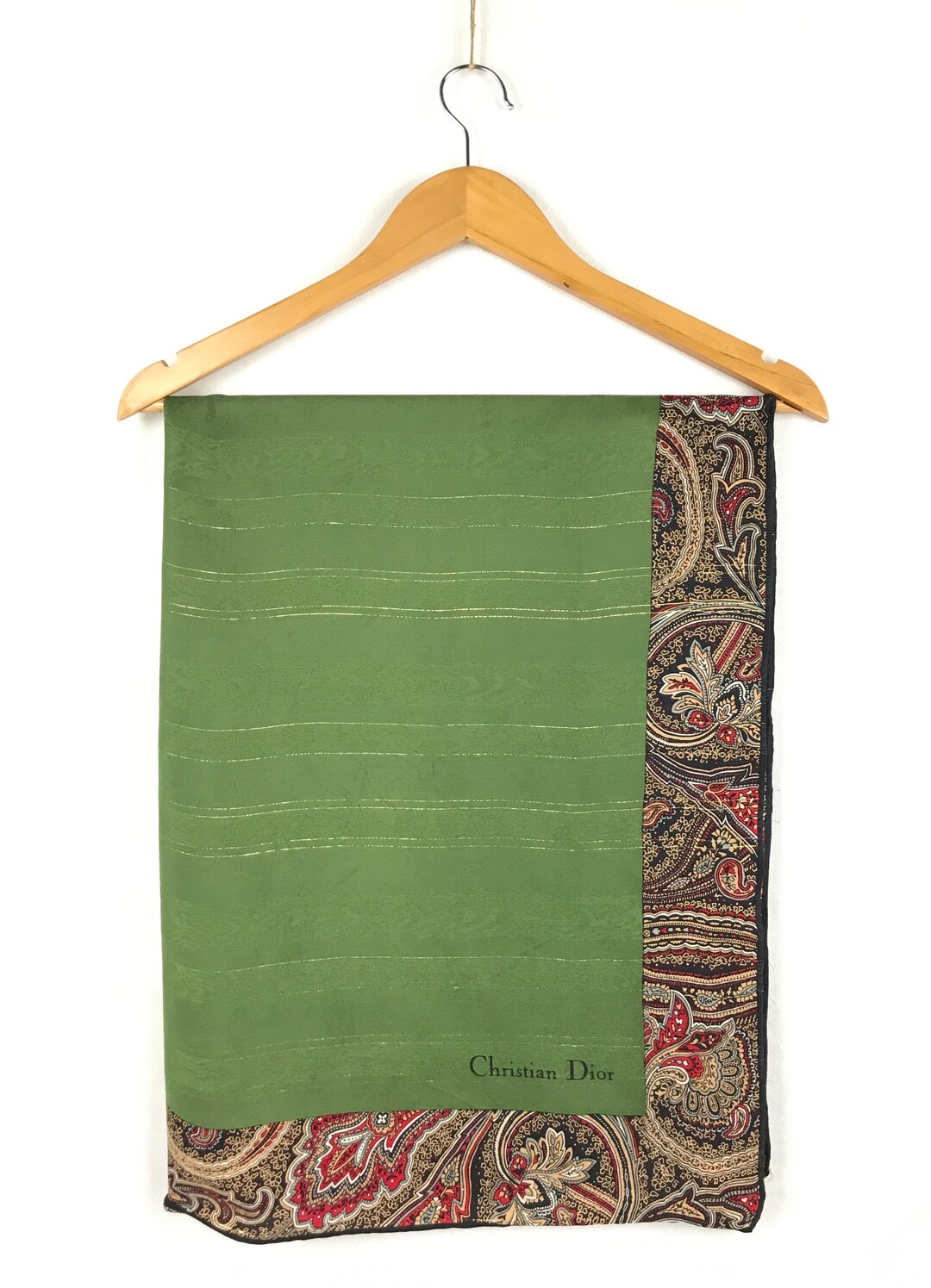 CHRISTIAN DIOR Scarf 30x30 Authentic Silk Scarves Silk Scarf Silk for ...