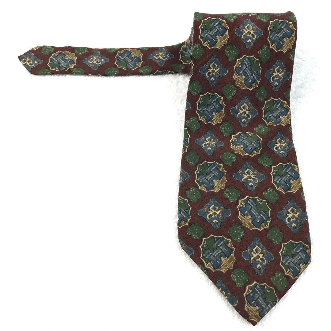 CHRISTIAN DIOR Necktie 3.2" Authentic Vintage Necktie Silk Necktie Luxury Necktie Designer ...