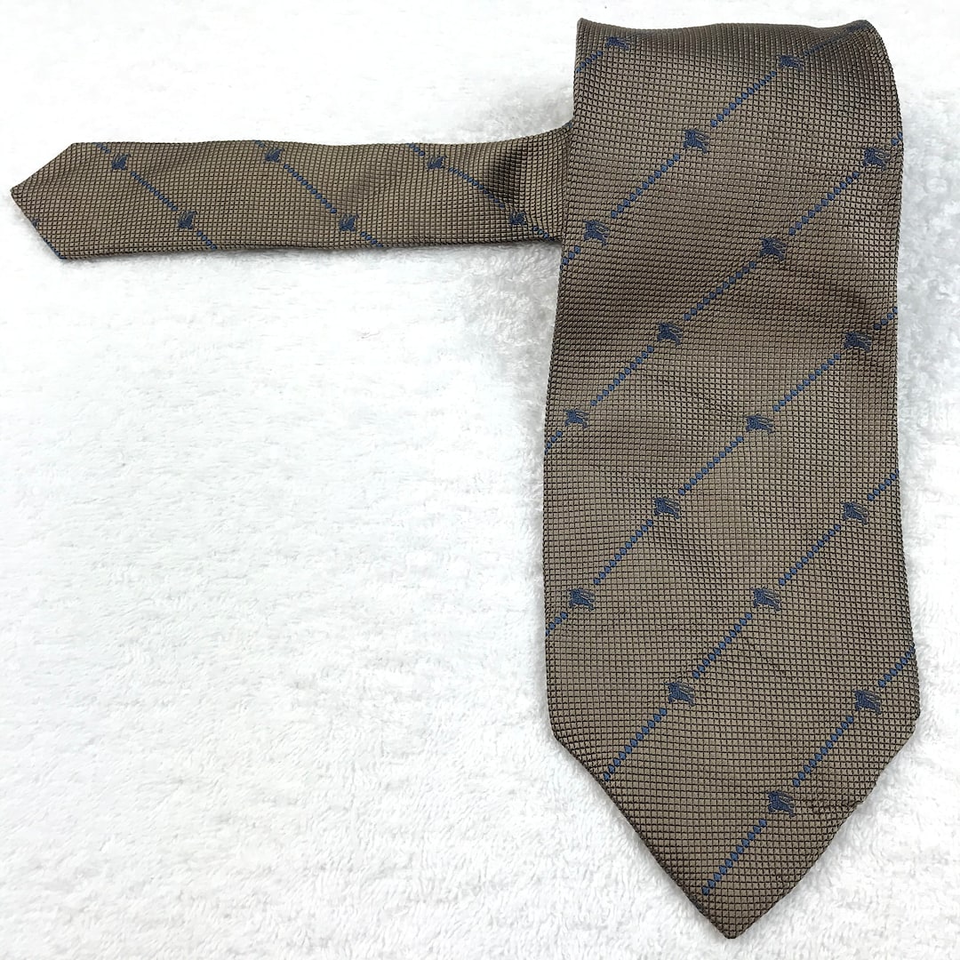 BURBERRY Silk Necktie: Authentic Vintage Luxury Designer Tie B103 - Etsy