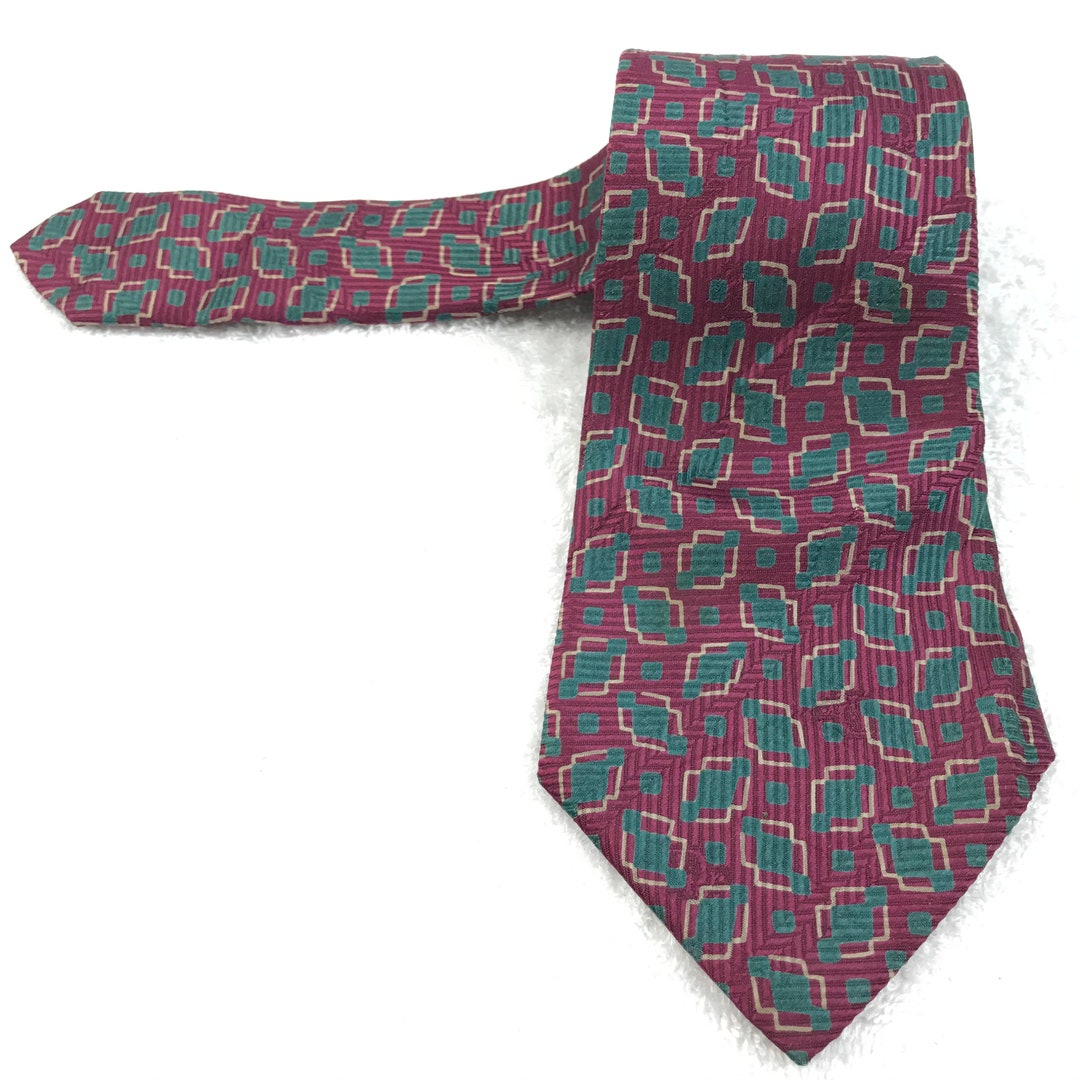 CHRISTIAN DIOR Necktie 3.2" Authentic Vintage Necktie Silk Necktie Luxury Necktie Designer ...
