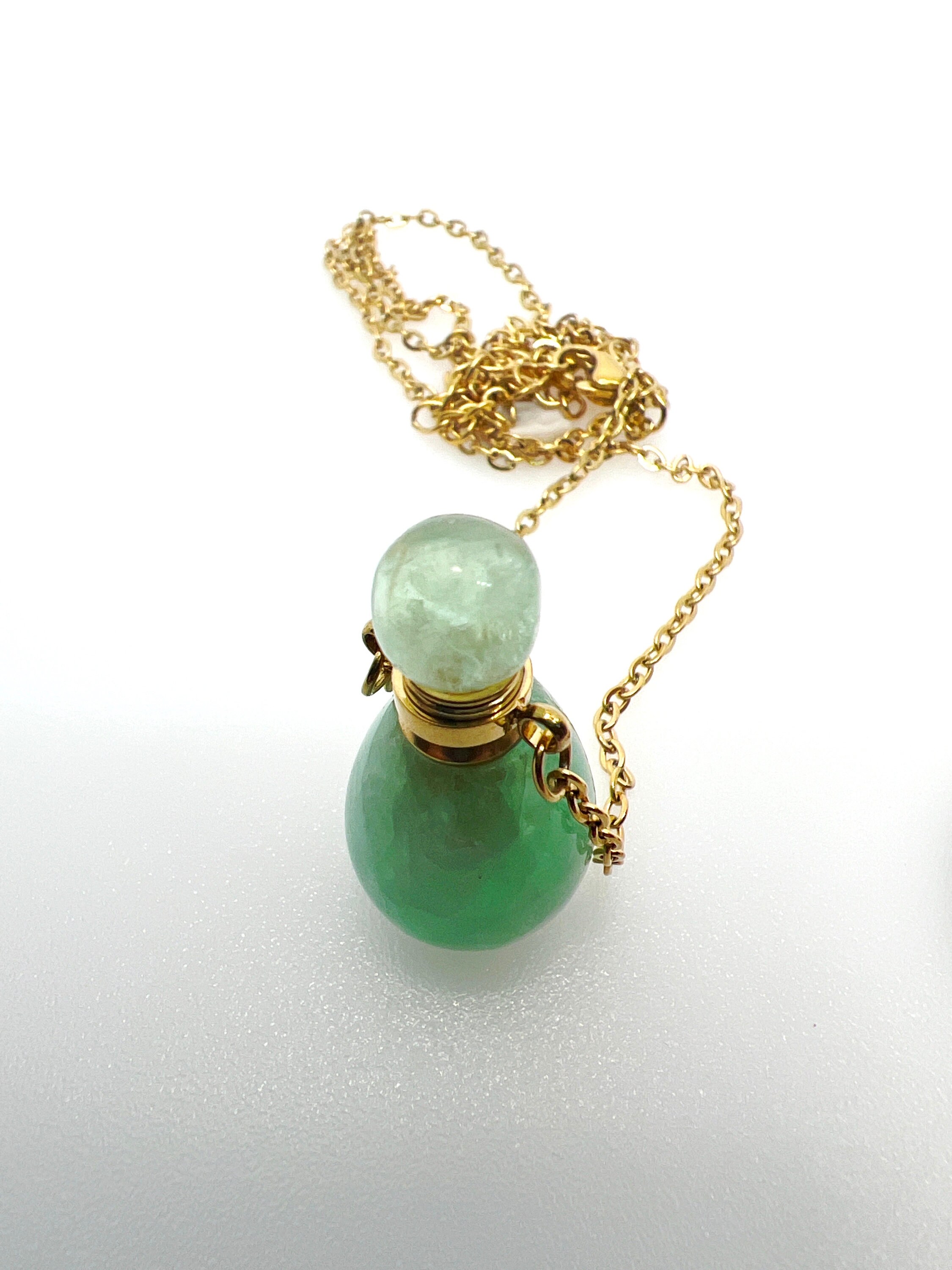 Gemstone Memorial Necklace, Pet Ashes, Crystal Ashes Keepsake, Natural ...