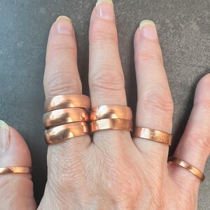 Copper Ring - Sparkling Ring - Boho Style Ring - Healing Ring - Ring for Husband - Ring for Wife ...