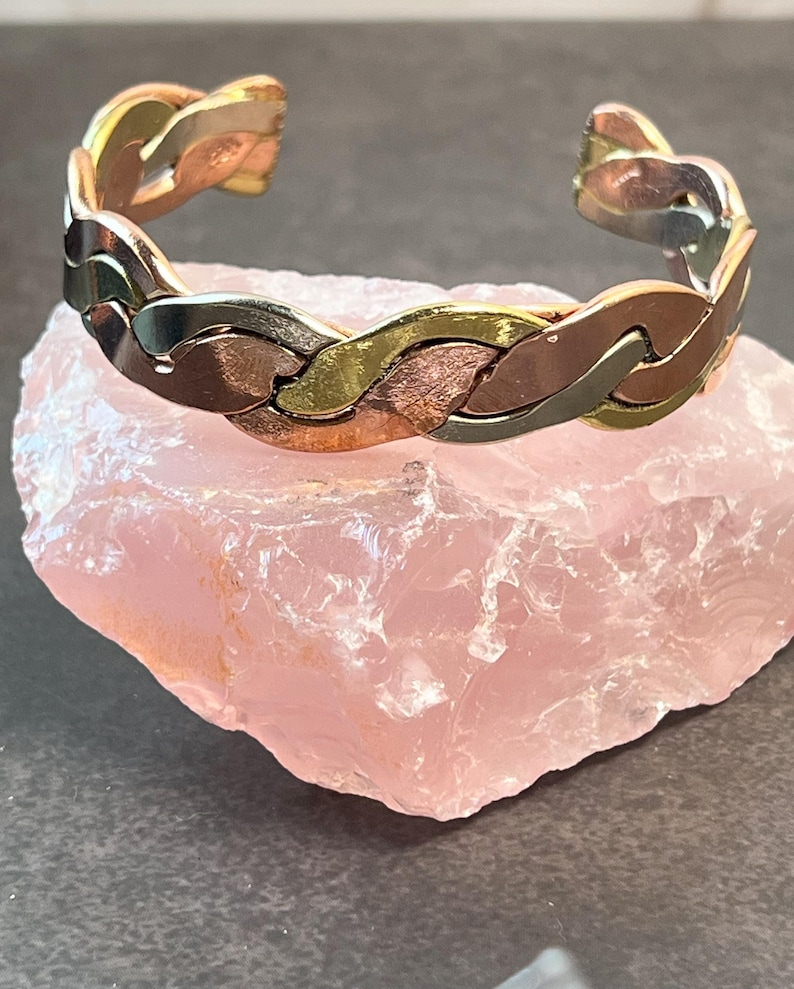 Men's Copper Bracelet, Copper Cuff Bracelet, Adjustable Copper Jewelry, Gift for Him, Father's ...