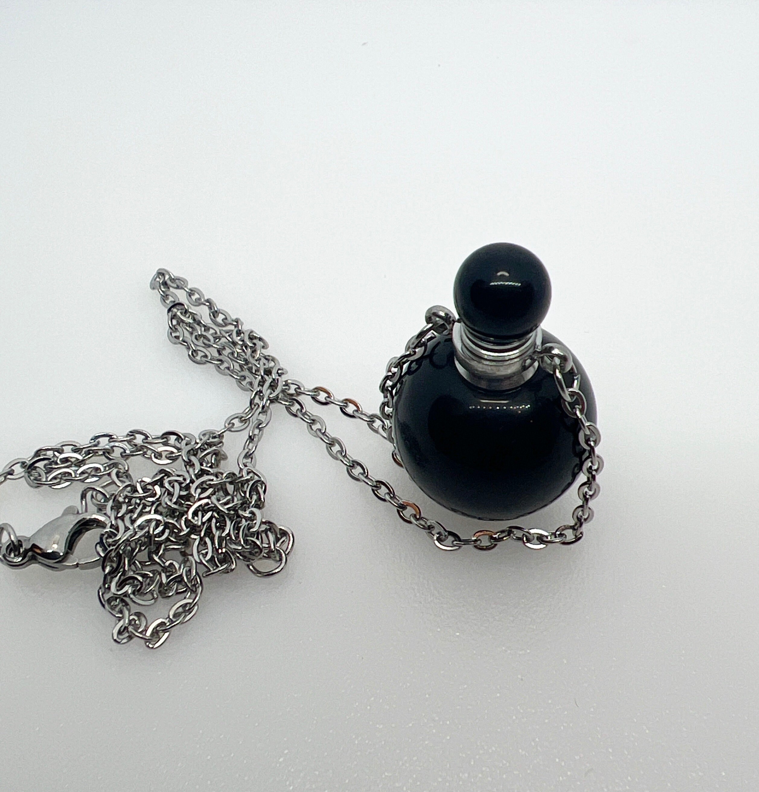 Gemstone Memorial Necklace, Pet Ashes, Crystal Ashes Keepsake, Natural ...