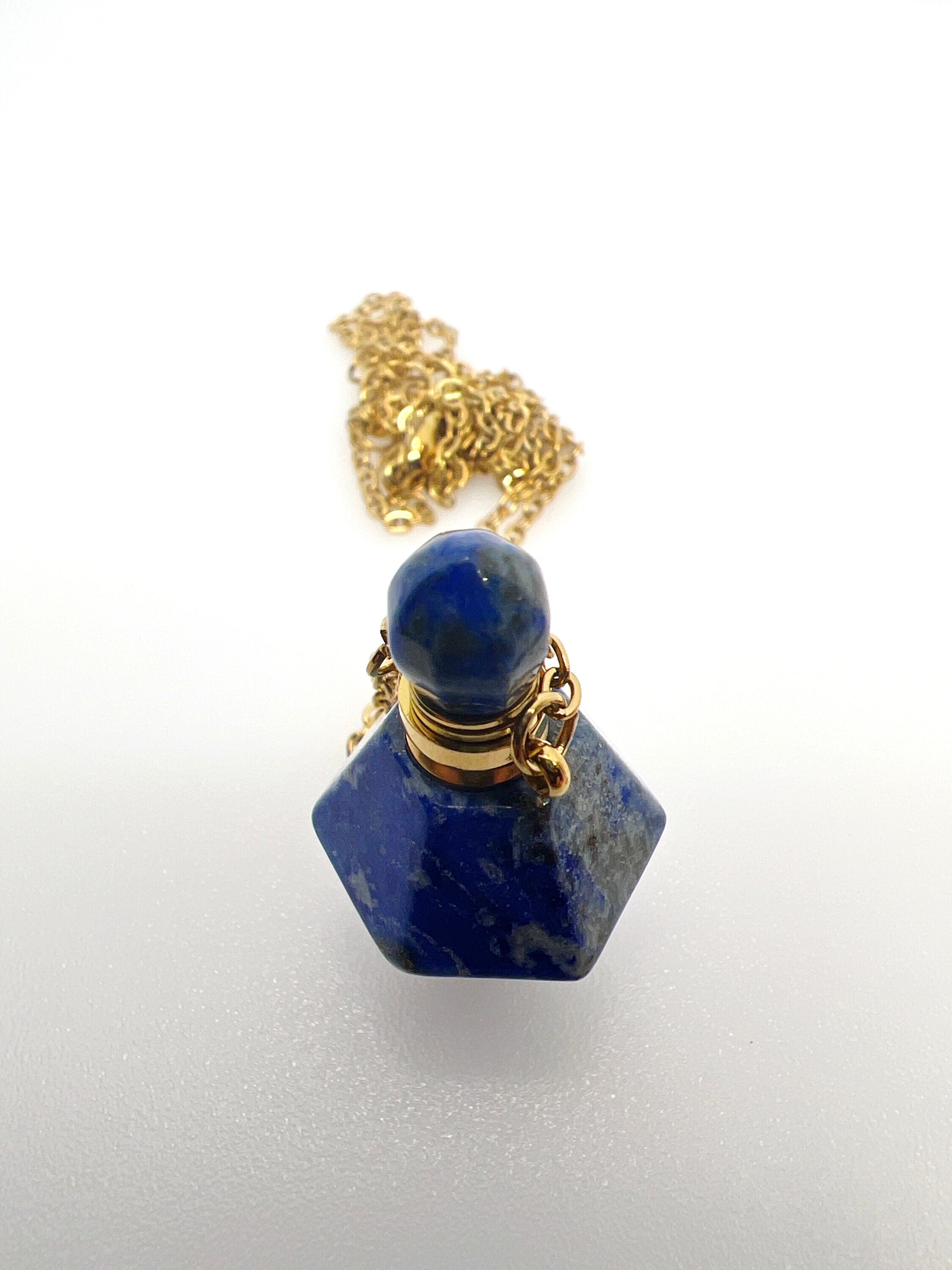 Gemstone Memorial Necklace, Pet Ashes, Crystal Ashes Keepsake, Natural ...