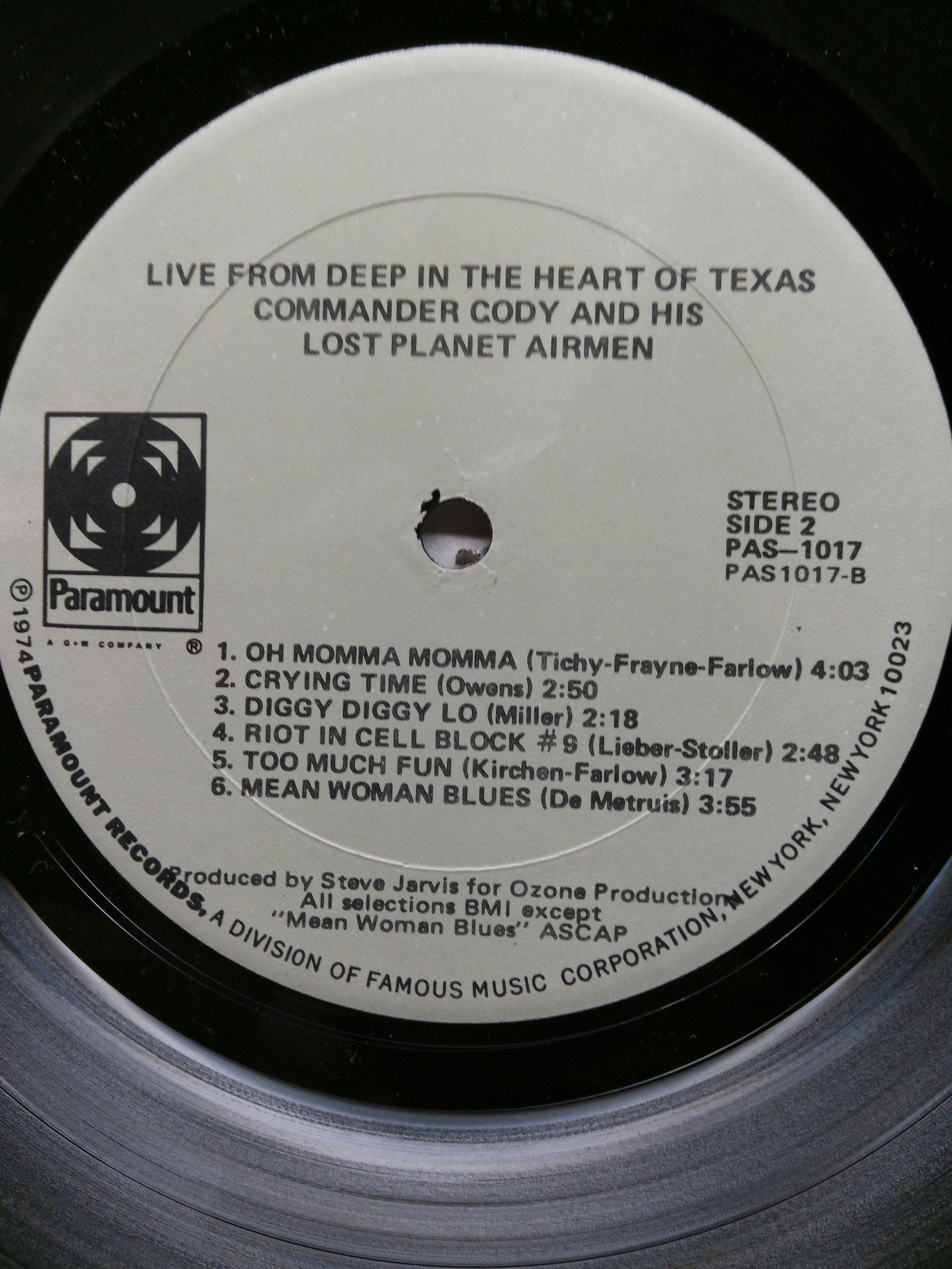 Commander Cody and His Lost Planet Airmen-live From Deep in the Heart ...