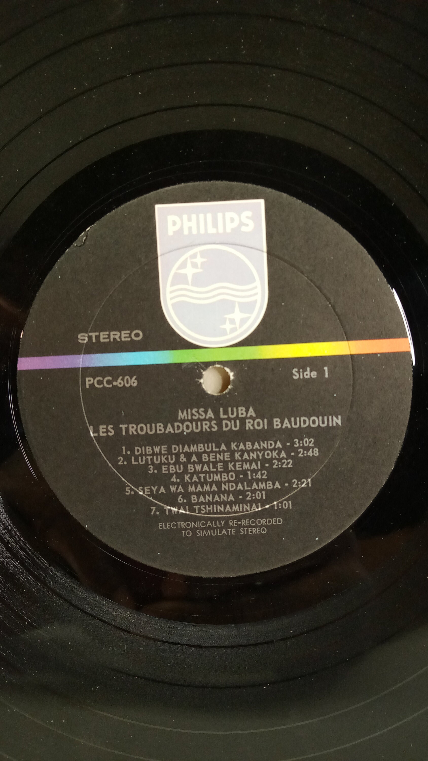 Les Troubadours Du Roi Baudouin-missa Luba- 1965 Philips Records Vinyl ...