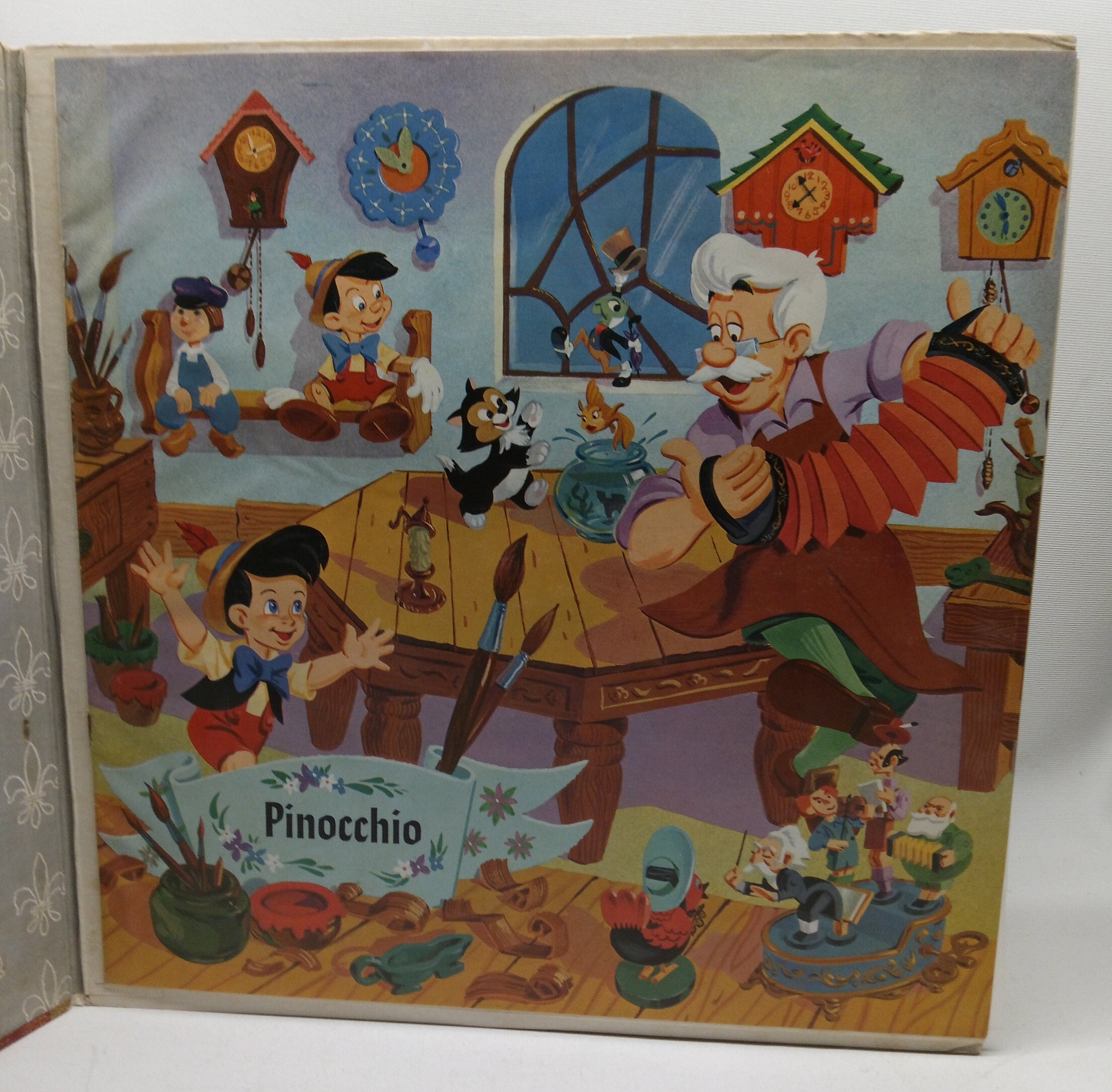 Walt Disney-pinocchio-magic Mirror-1960 Walt Disney Production - Etsy