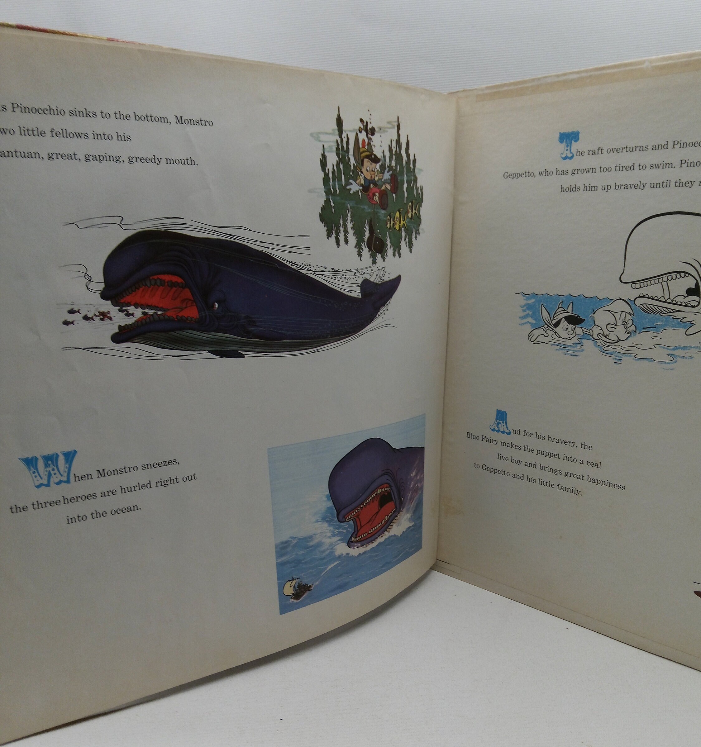 Walt Disney-pinocchio-magic Mirror-1960 Walt Disney Production - Etsy