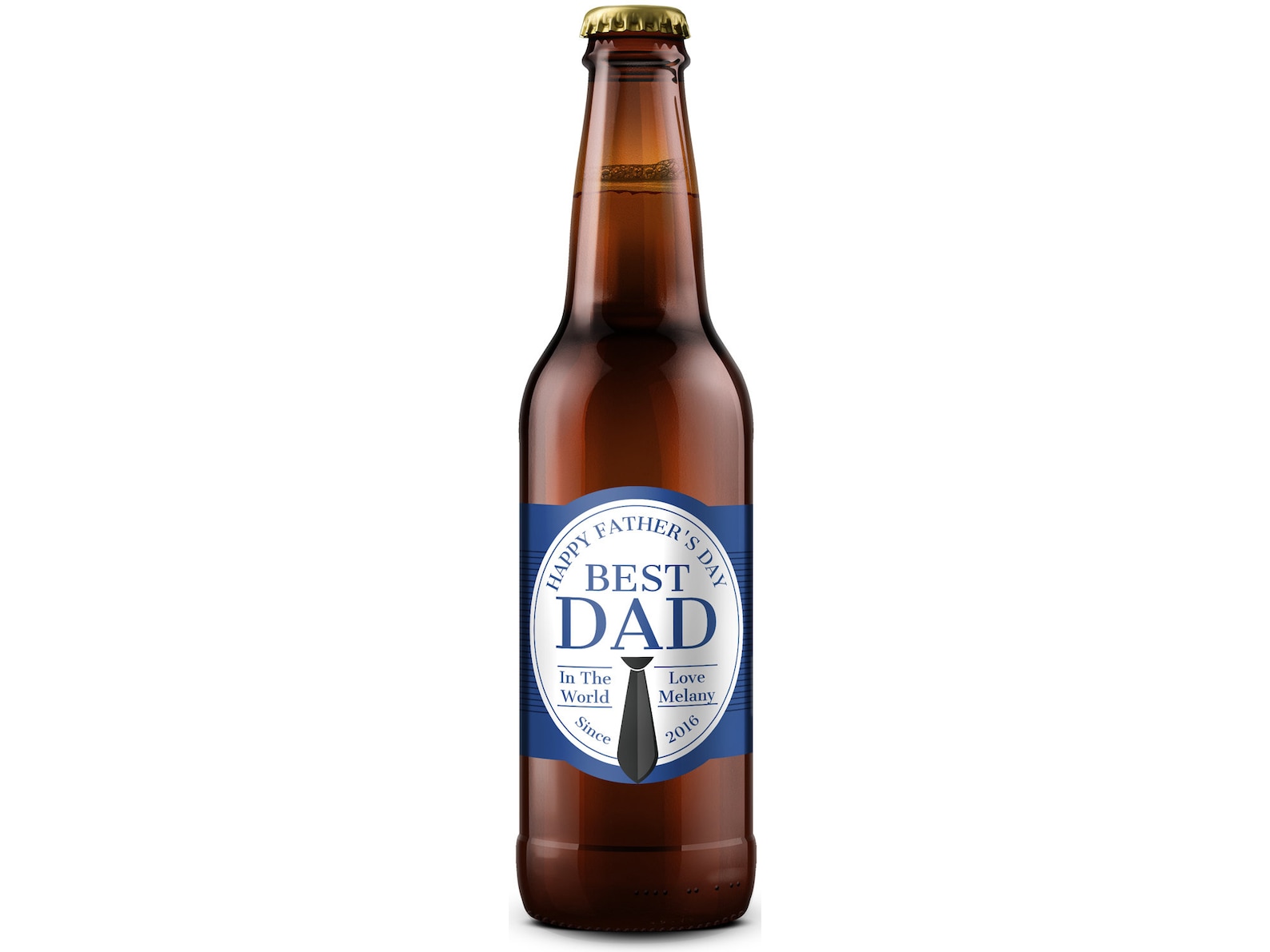 Best Dad Beer or Wine Label - Etsy