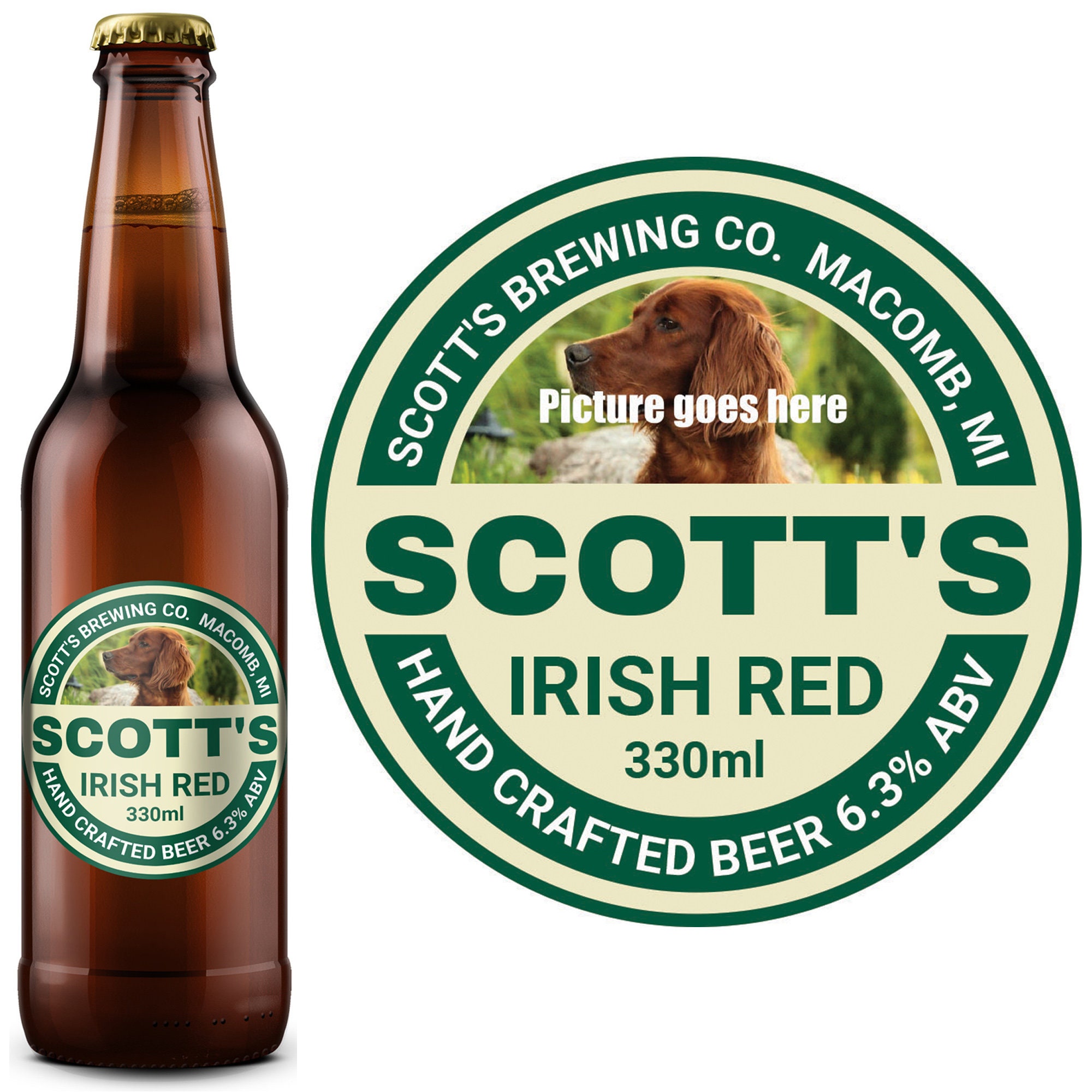 Irish Beer Labels