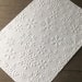 Embossed Snowflake Paper Cards - Components for Handmade Cards - Etsy