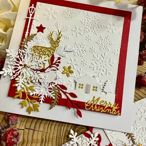 Luxury Christmas Card Making Kit - DIY Christmas Card Kit - Handmade ...