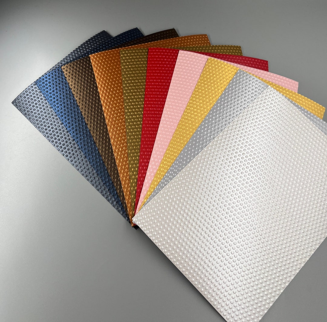 Embossed Dotted Pearlised Paper Cards - Components for Handmade Cards ...