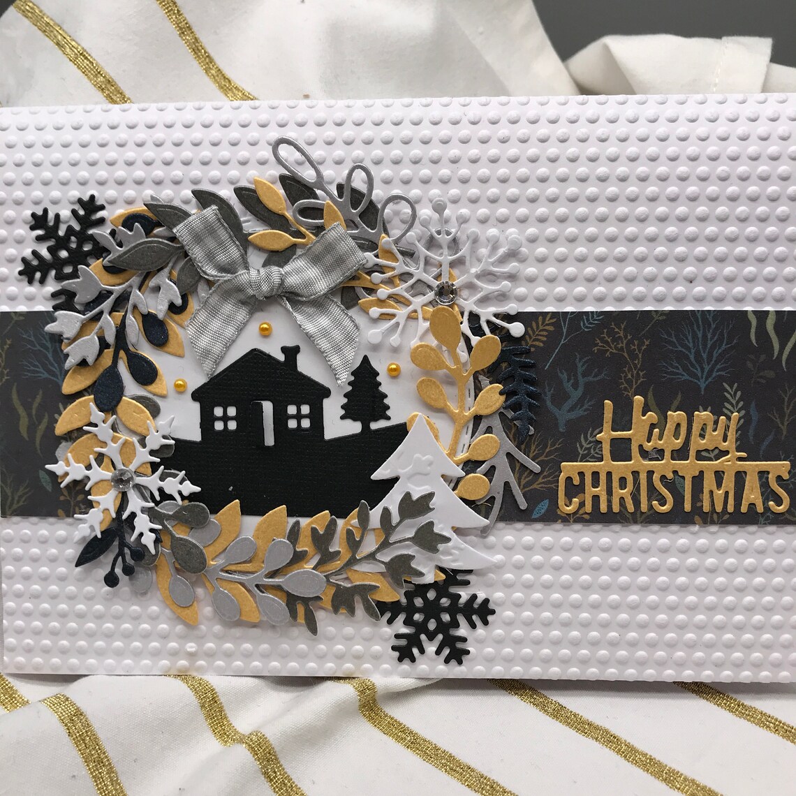 Luxury Christmas Card Making Kit DIY Christmas Card Kit Handmade ...