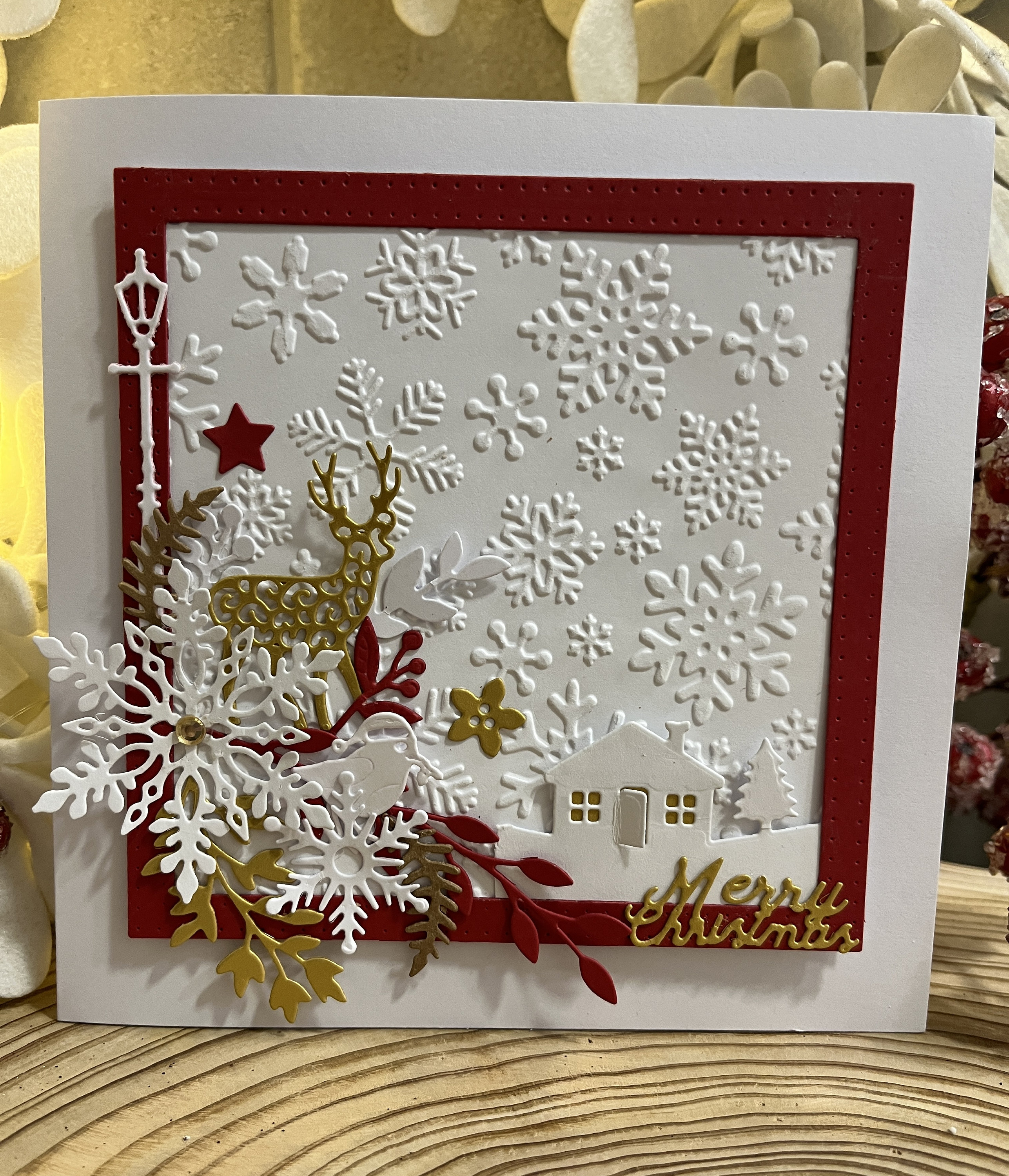 Luxury Christmas Card Making Kit - DIY Christmas Card Kit - Handmade ...