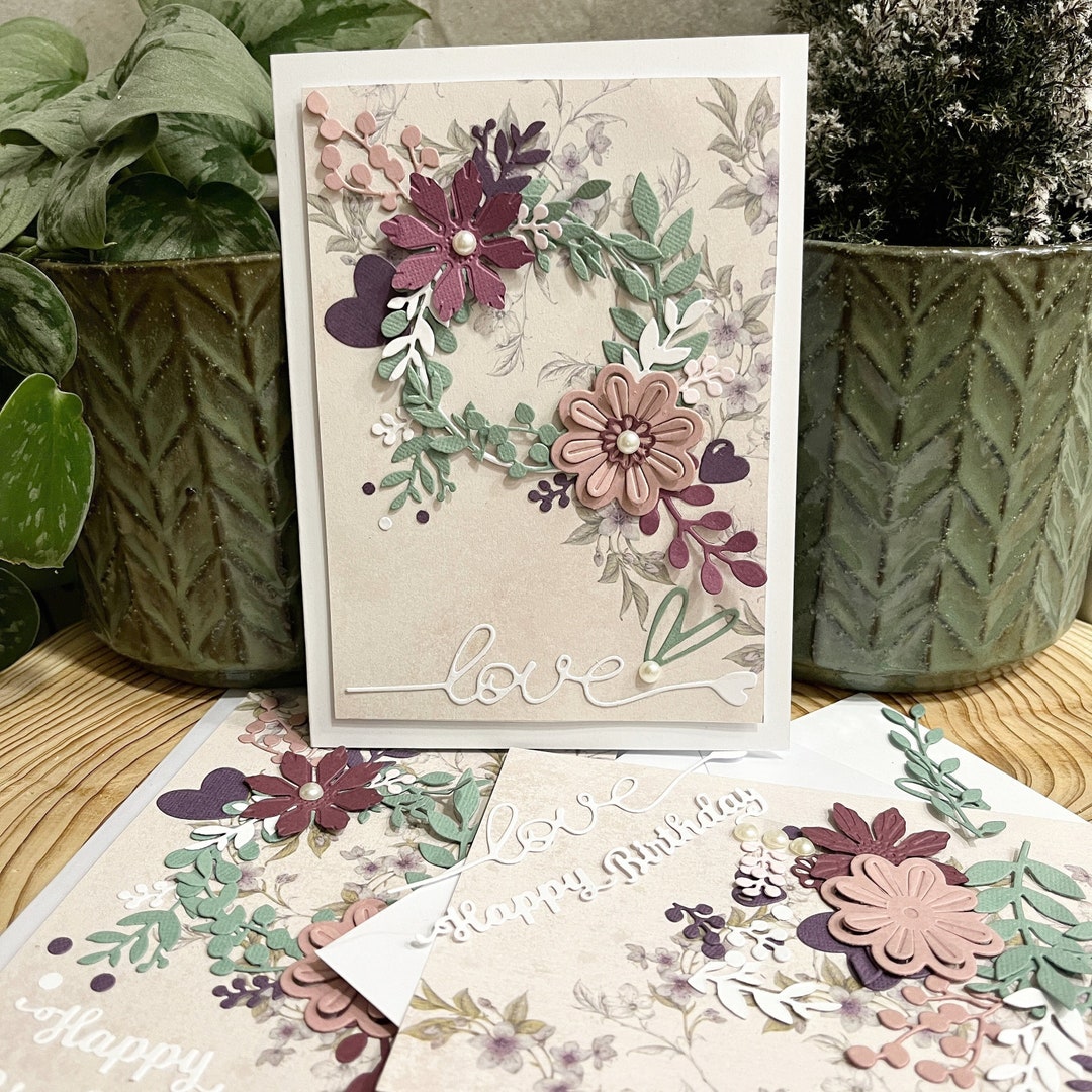 Birthday Card Making Kit - Birthday, Valentine's Day, Mother's Day ...