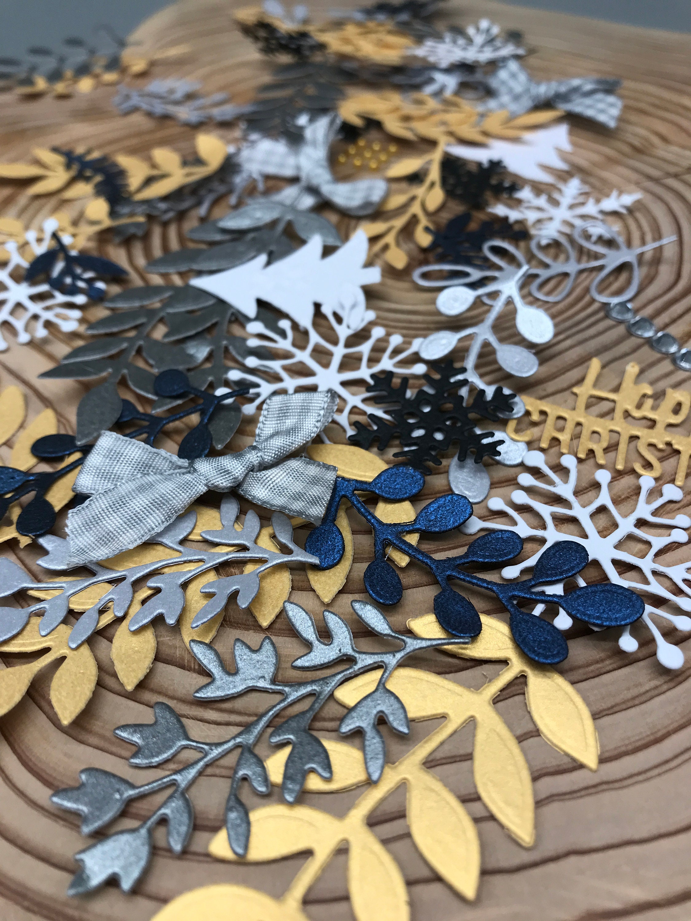 Luxury Christmas Card Making Kit – DIY Handmade Cards & Envelopes - Etsy