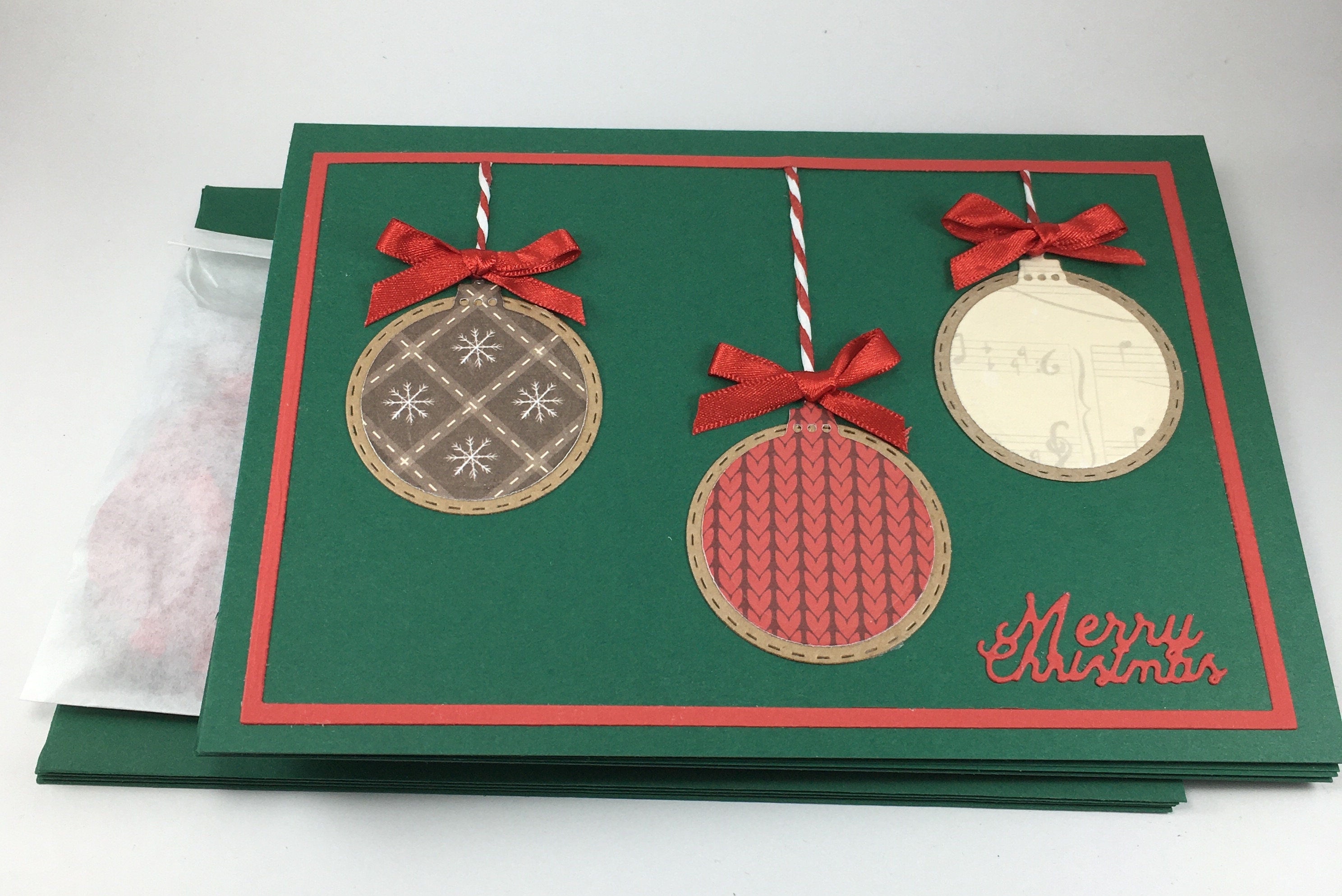 Christmas Card Making Kit DIY Christmas Card Kit Handmade - Etsy UK