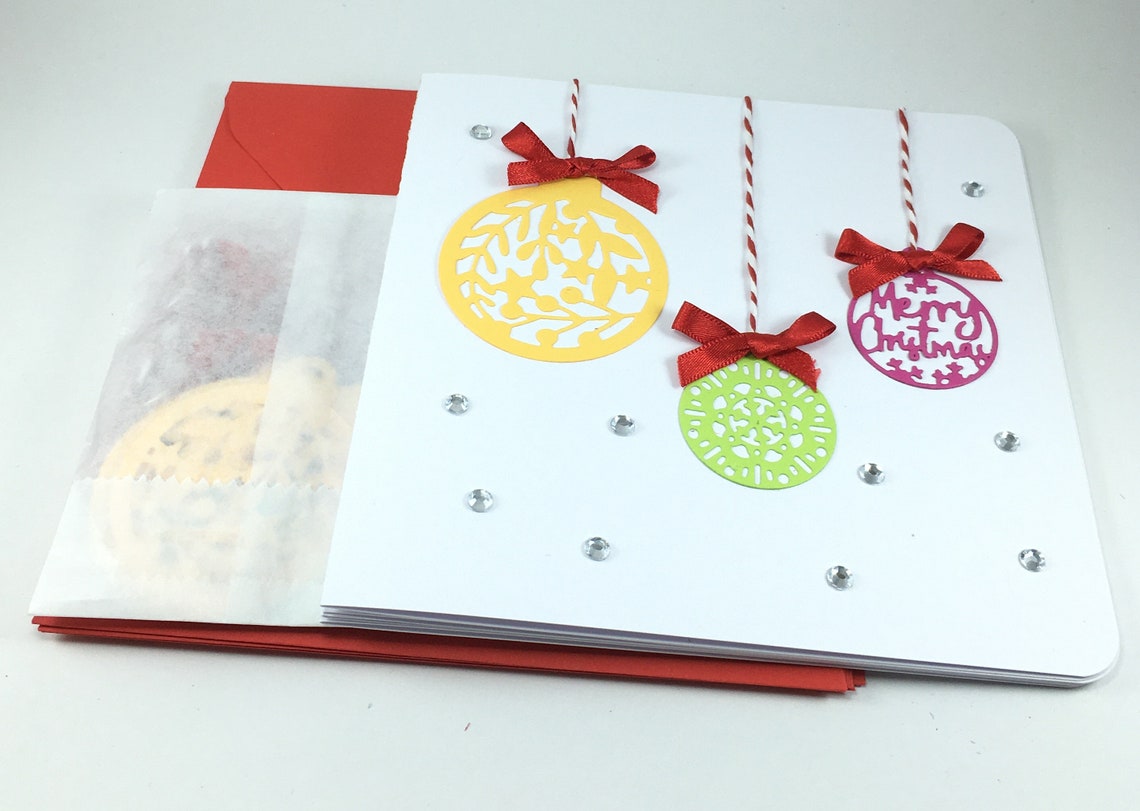 Christmas Card Kit Handmade Card Kit Xmas Card Kit DIY - Etsy UK