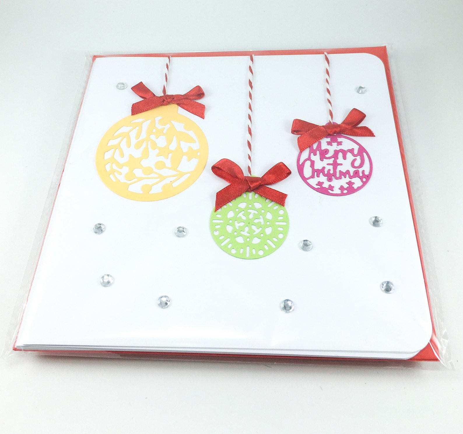 Christmas Card Kit Handmade Card Kit Xmas Card Kit DIY - Etsy UK