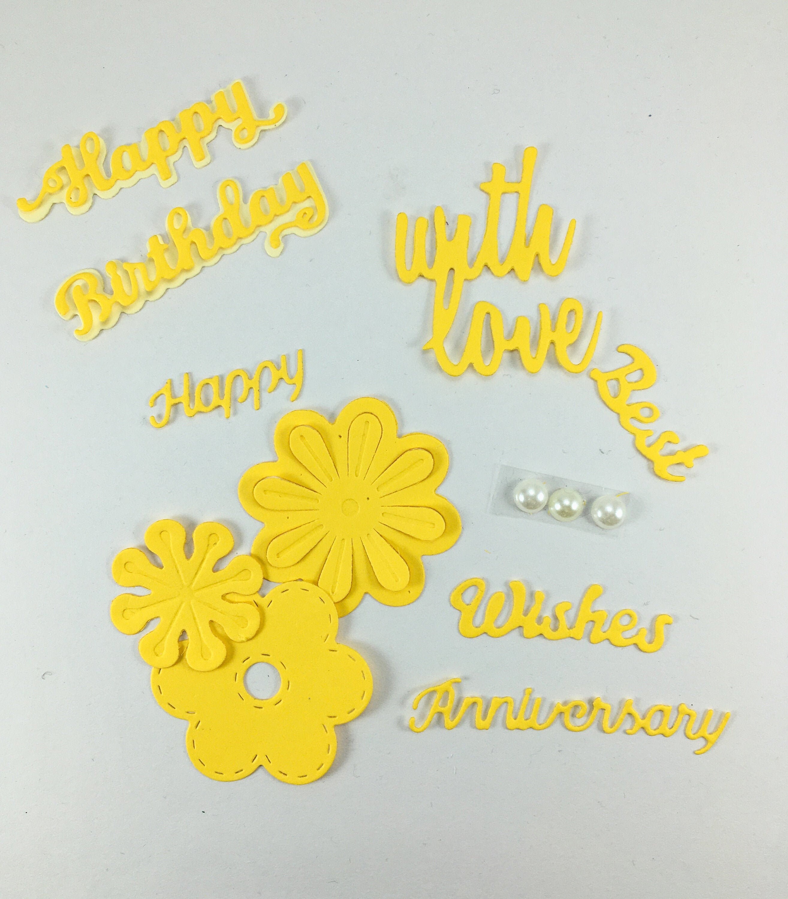 Card Making Kit DIY Wishes Card Kit Handmade Birthday Wishes Cards and ...
