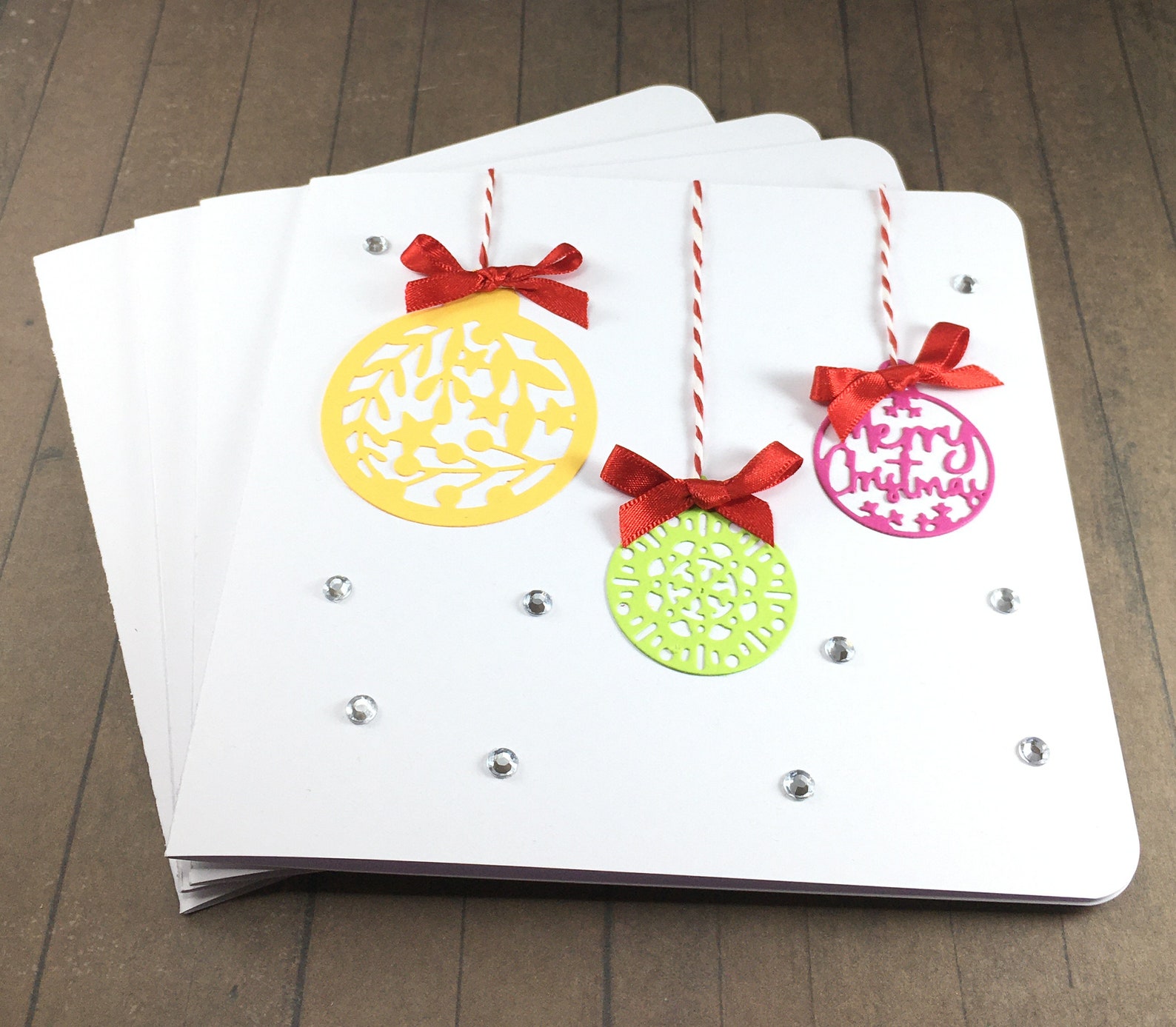 Christmas Card Kit Handmade Card Kit Xmas Card Kit DIY - Etsy UK