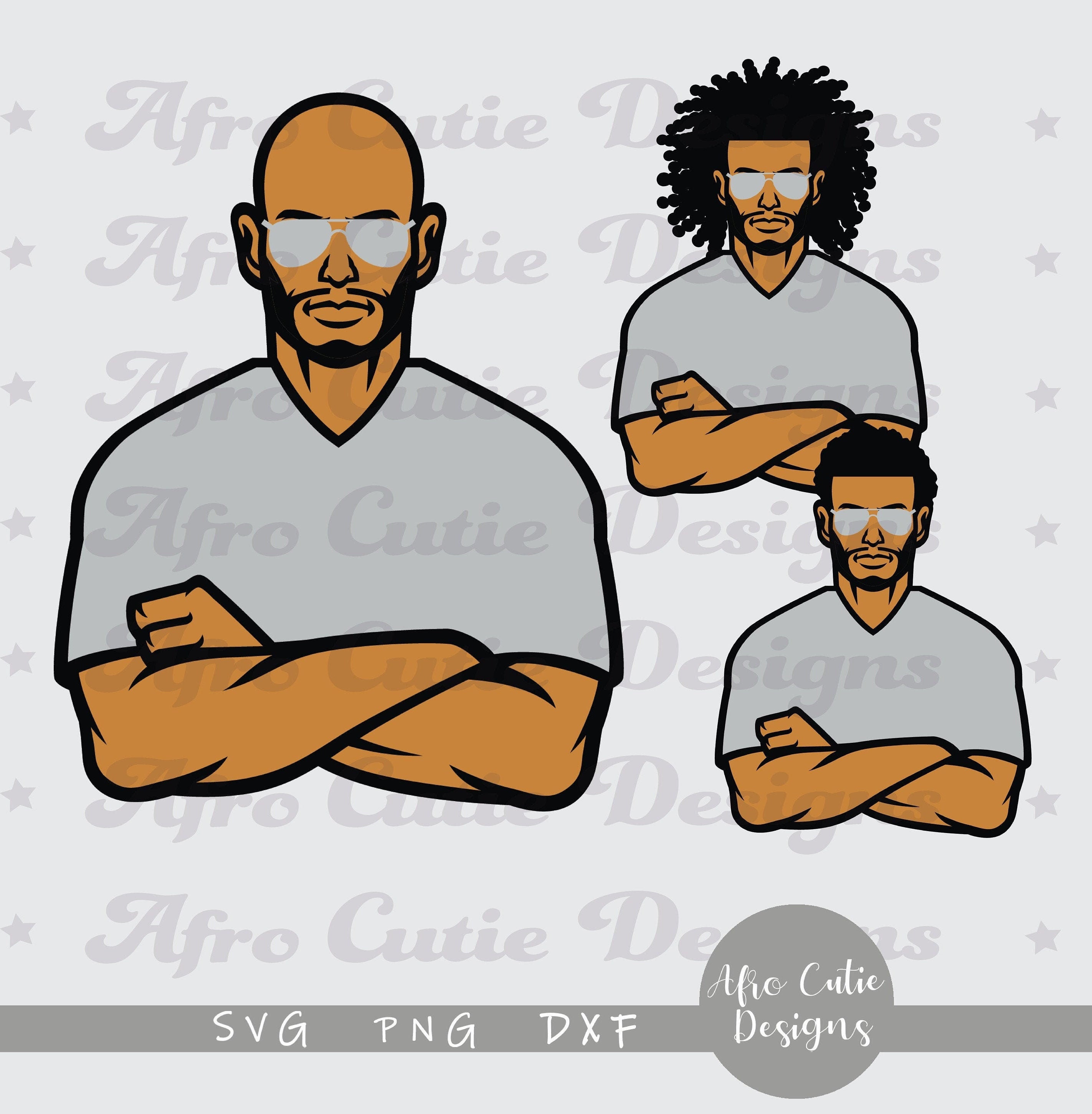 Serious Black Man Crossed Arms African American Black Man - Etsy