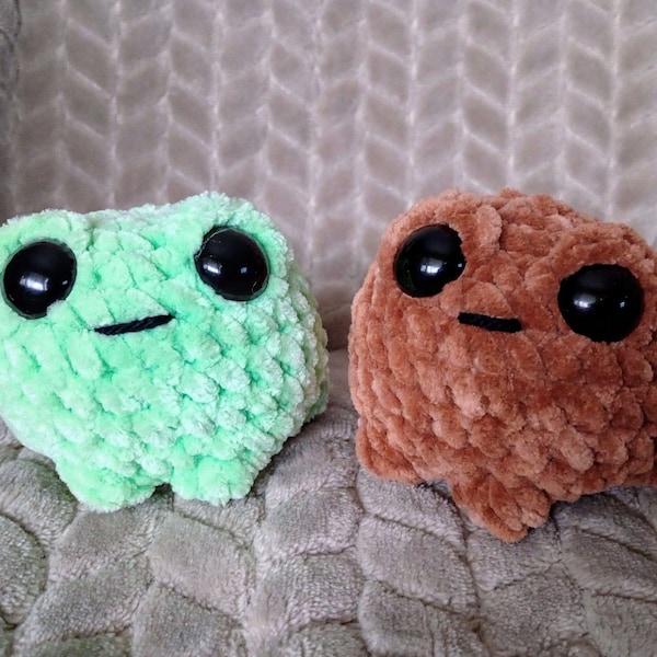 Frog and Toad Plush - Etsy