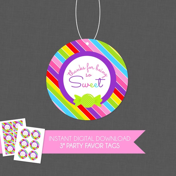 Candyland Tags - Etsy