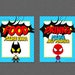 Superhero Food & Drinks Party Signs - INSTANT DOWNLOAD - Superhero Baby ...